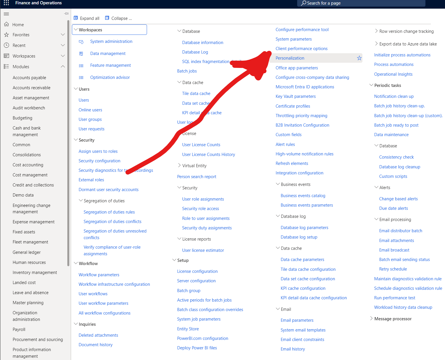 How-to quickly share a saved view in Dynamics 365 FSCM